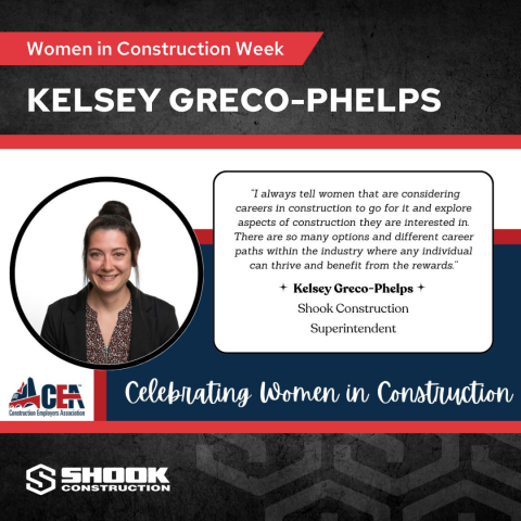 Women in Construction: Kelsey Greco-Phelps | Shook Construction